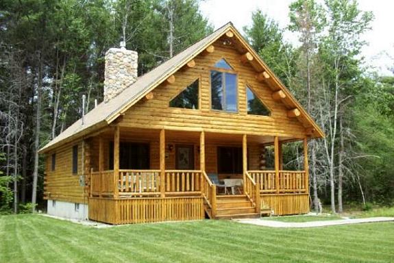 Smart Small Log Home Designs - Katahdin Cedar Log Homes