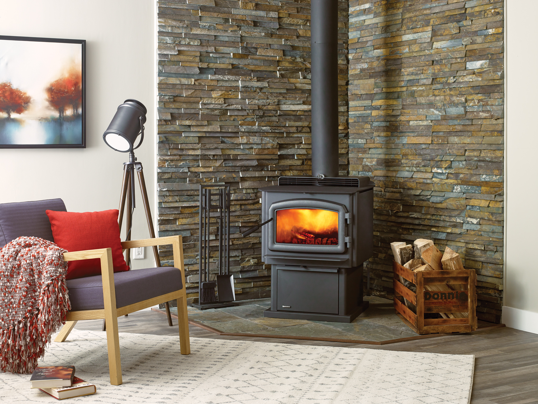 Green Tip: New Eco-Friendly Wood Stoves - Katahdin Cedar Log Homes