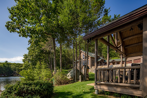 Pool House Designs for Log Homes - Katahdin Cedar Log Homes
