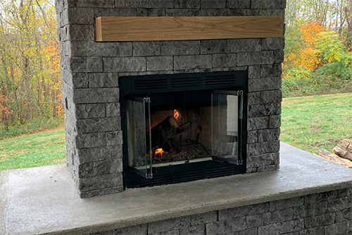 Evolve Stone —Get the Look Without the Cost - Katahdin Cedar Log Homes