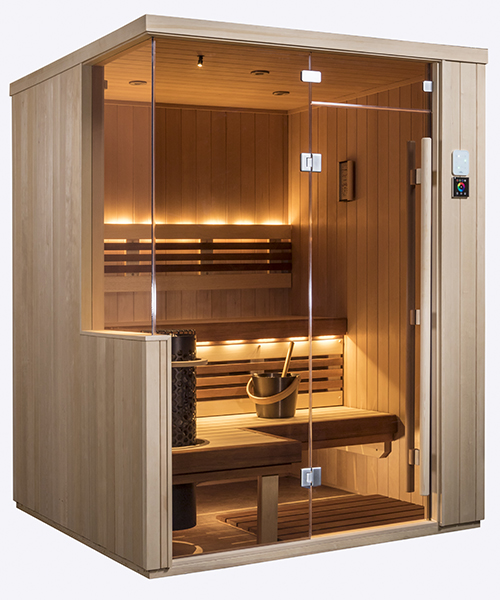 Selecting a Sauna for Your Log Home - Katahdin Cedar Log Homes