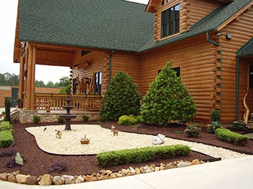 Plan Your Ideal Log Home Landscaping - Katahdin Cedar Log Homes