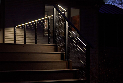 Exterior Stairs & Deck Innovations - Katahdin Cedar Log Homes