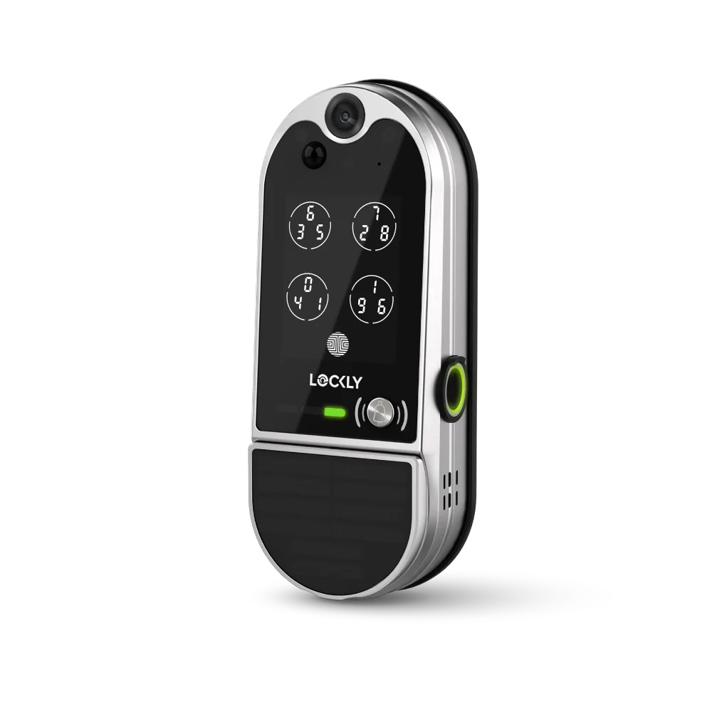 Lockly Locks Enhanced Door Security - Katahdin Cedar Log Homes