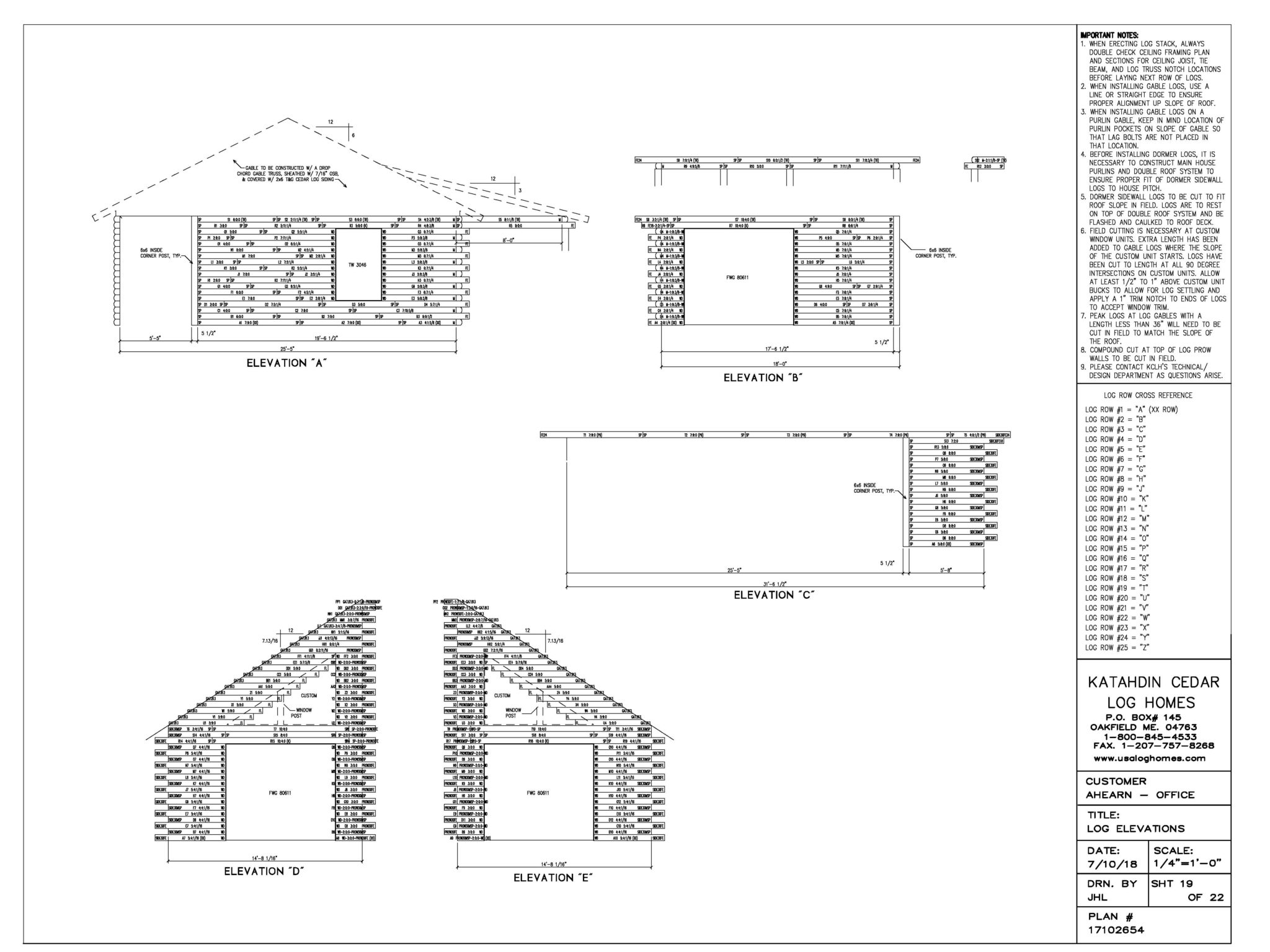 What’s the Log Home Plan? - Katahdin Cedar Log Homes