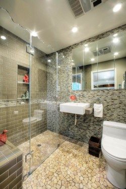 No-Threshold Showers and Universal Home Shower Design