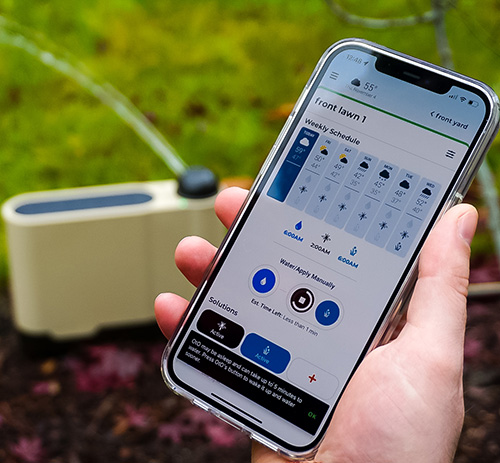 Green Tip: OtO Smart Sprinkler - Katahdin Cedar Log Homes