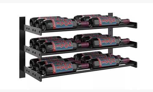 IBS Stars—Vintageview Label Forward Wine Racks - Katahdin Cedar Log Homes
