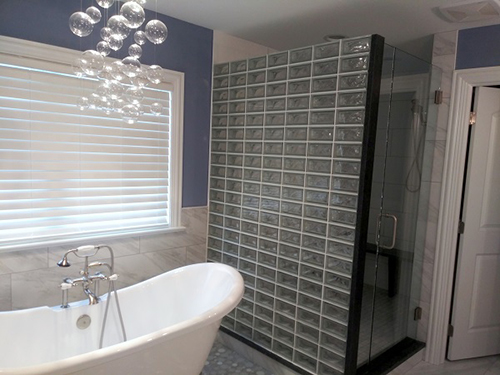 Glass Block Bathroom Window