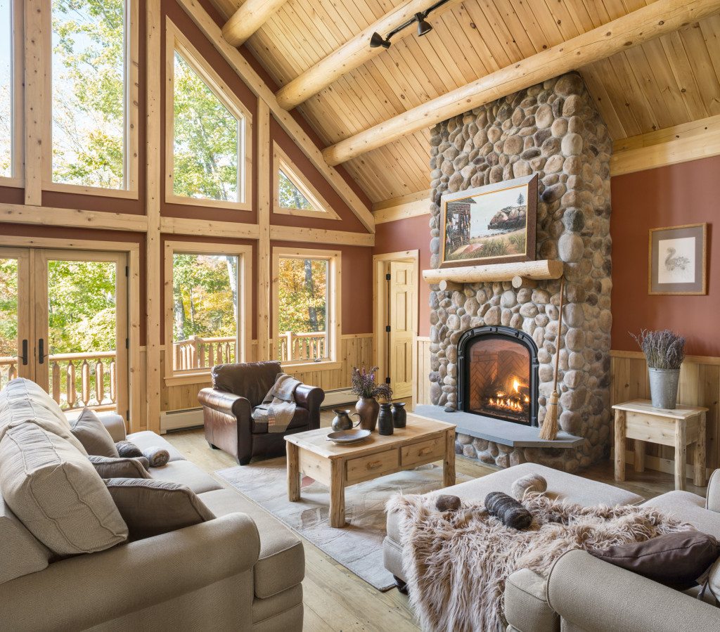 Interior Wall Options Open Up Design Horizons - Katahdin Cedar Log Homes